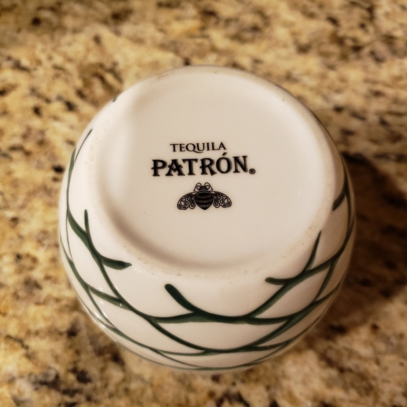 Patron | Dining | Patron Tequila Agave Bee Mug Glass Ceramic White And ...